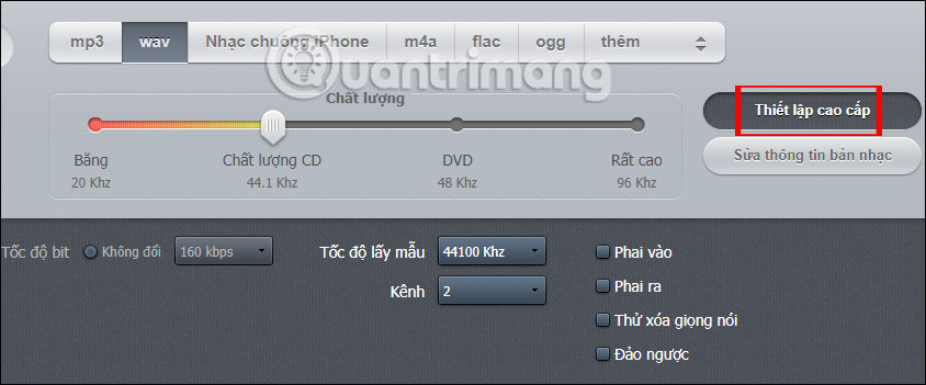 How to convert audio formats with Online Audio Converter