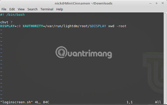 How to take a screenshot of the login screen in Linux