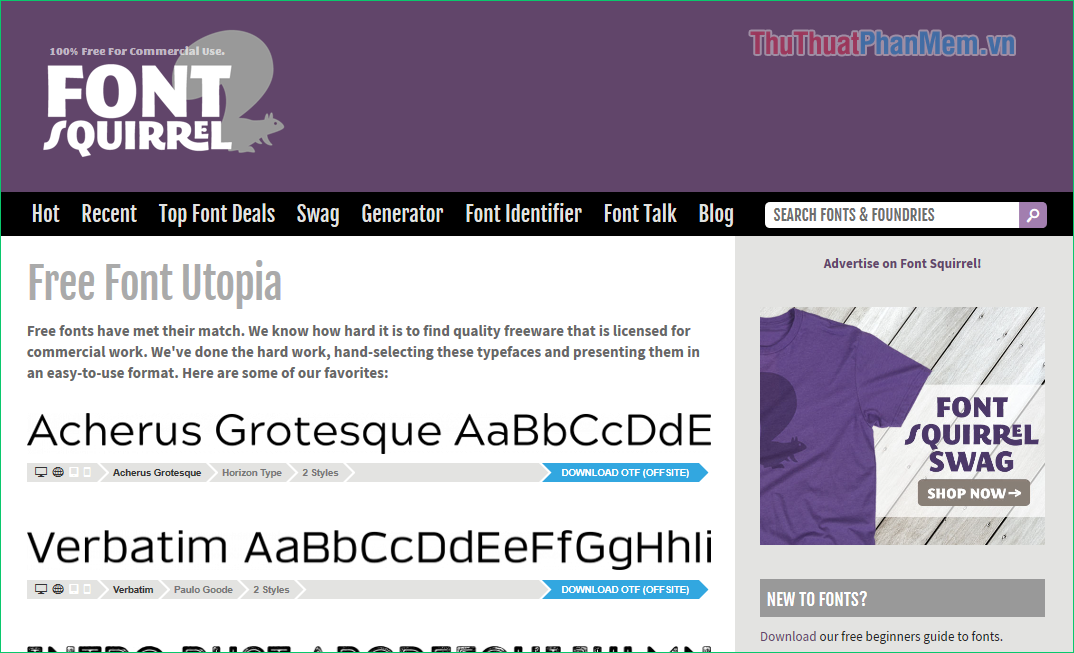 Top 5 websites for downloading beautiful free fonts