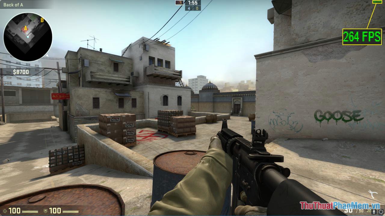 What is in-game FPS?