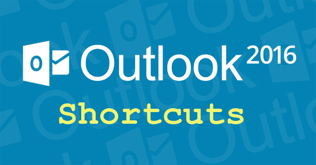 List of Outlook 2016 shortcuts when working with Mail - TipsMake.com