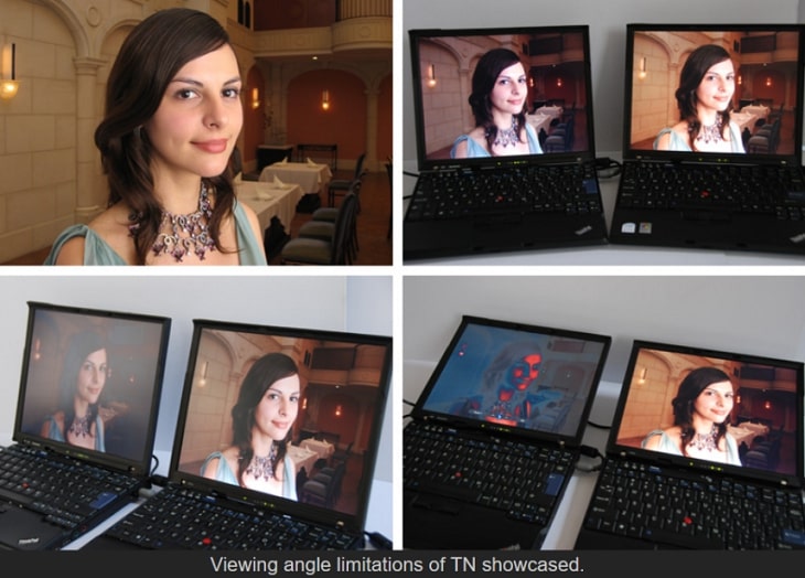 LCD screen technology and variants: IPS, TN, VA