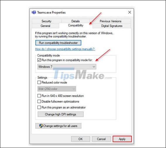 The error of the Teams login screen is white
