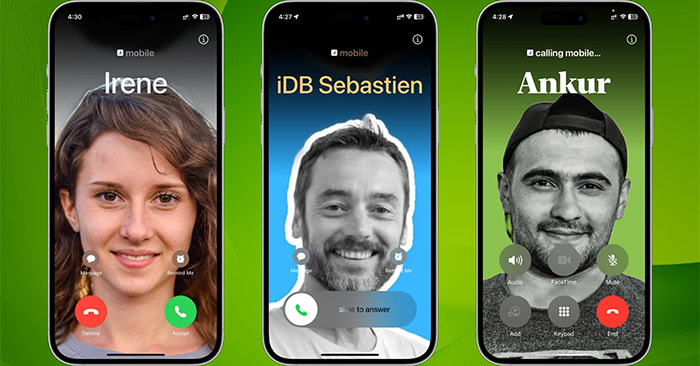 How to put a poster for your phone number on iPhone