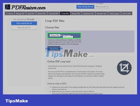 How to Crop Pages in a PDF Document
