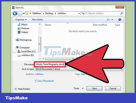 How to Save Microsoft Word Documents - TipsMake.com