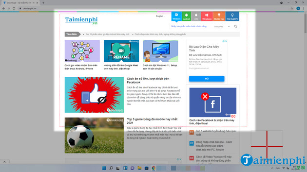 6 Ways to take screenshots of Windows 11 with extremely easy