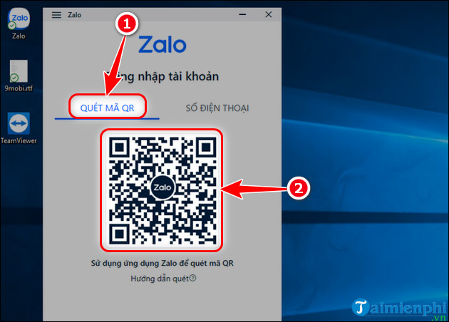 How to log in to Zalo on computer, phone, Zalo Web