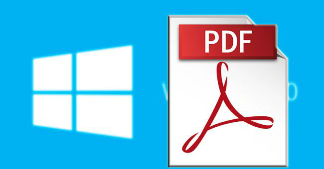 Instructions for changing the default PDF reader on Windows 10